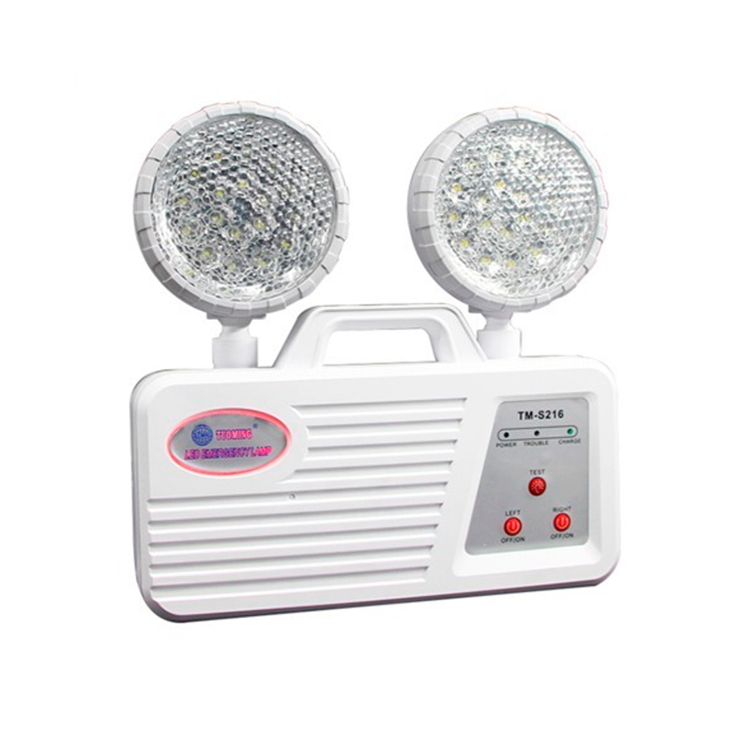 LUMINARIA DE EMERGENCIA LED 2x9W 6000K - Led Center