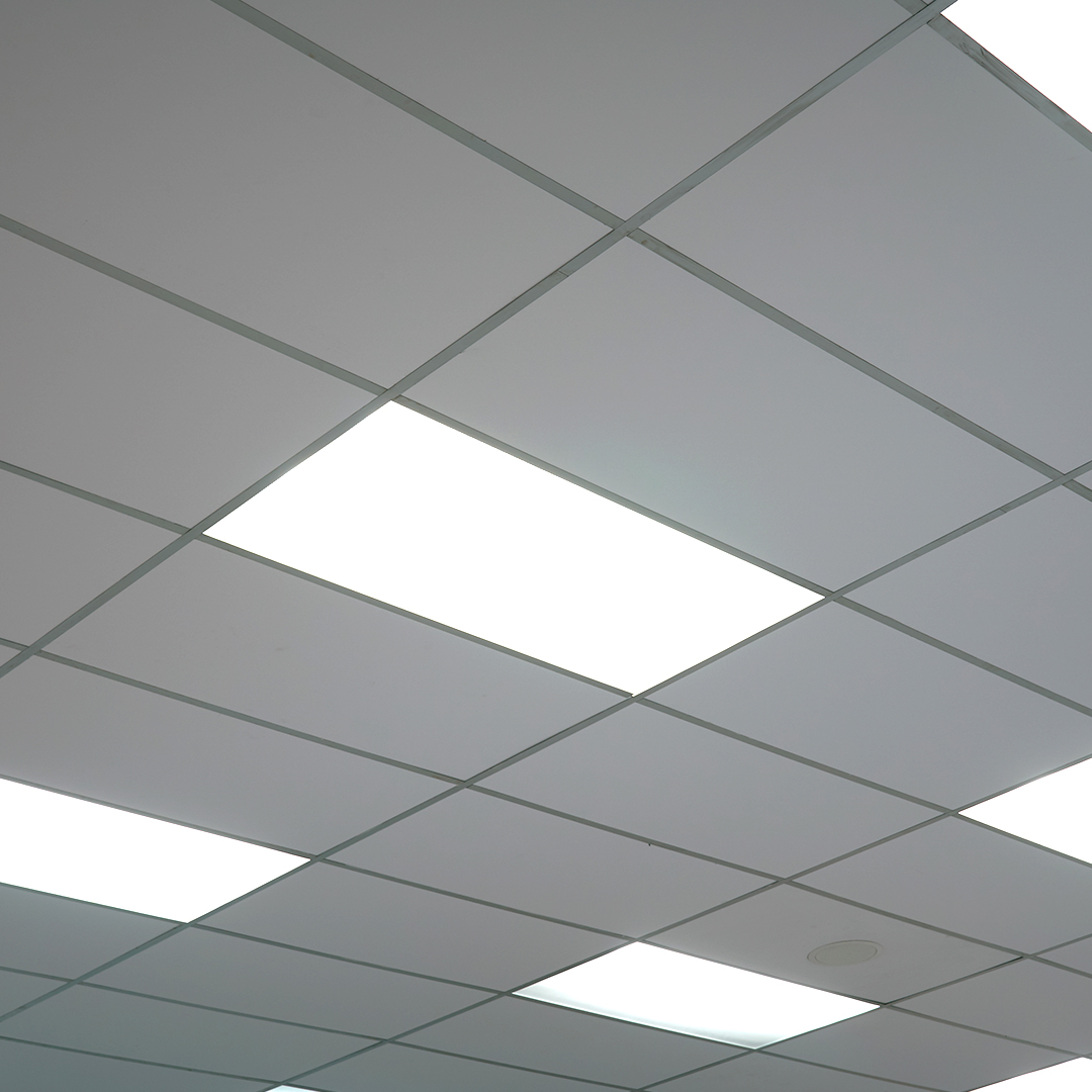 PANEL CIELO MODULAR 1.212X603 72W 3000K / 4300K / 6000K BORDE BLANCO ...