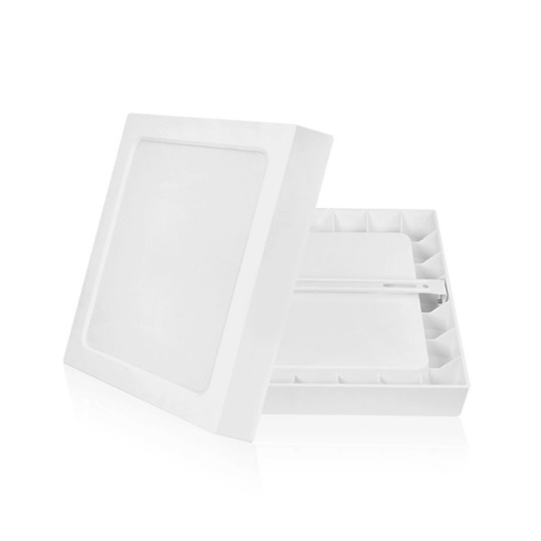 PLAFÓN LED RETRO ILUMINADO CUADRADO 20W 3000K / 4300K / 6000K - Led Center